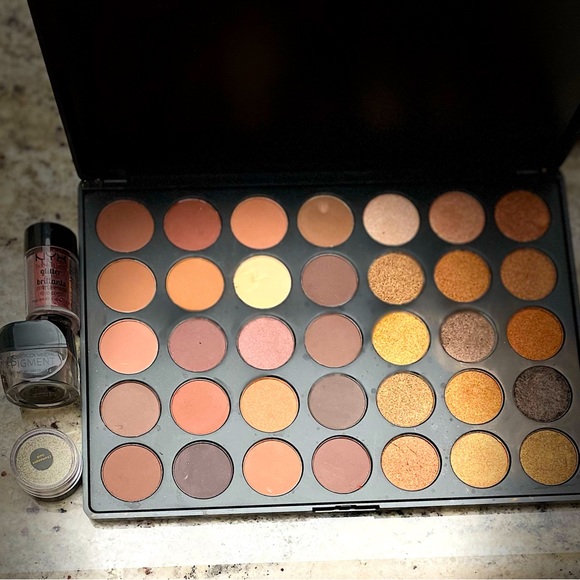 Morphe | Makeup | Morphe 35r Ready Set Gold Artistry Eyeshadow Palette ...